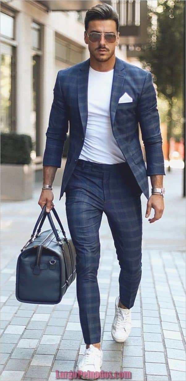 ¿Cómo llevar un traje informal para hombres y lucir con estilo ...